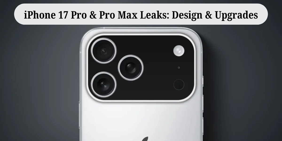 iPhone 17 Pro & Pro Max Leaks: Design & Upgrades | Reloved Gadgets